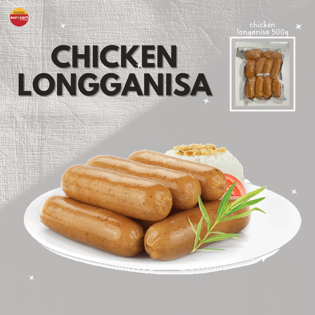 Chicken Longganisa 500g – Eurocart Sausages & Deli