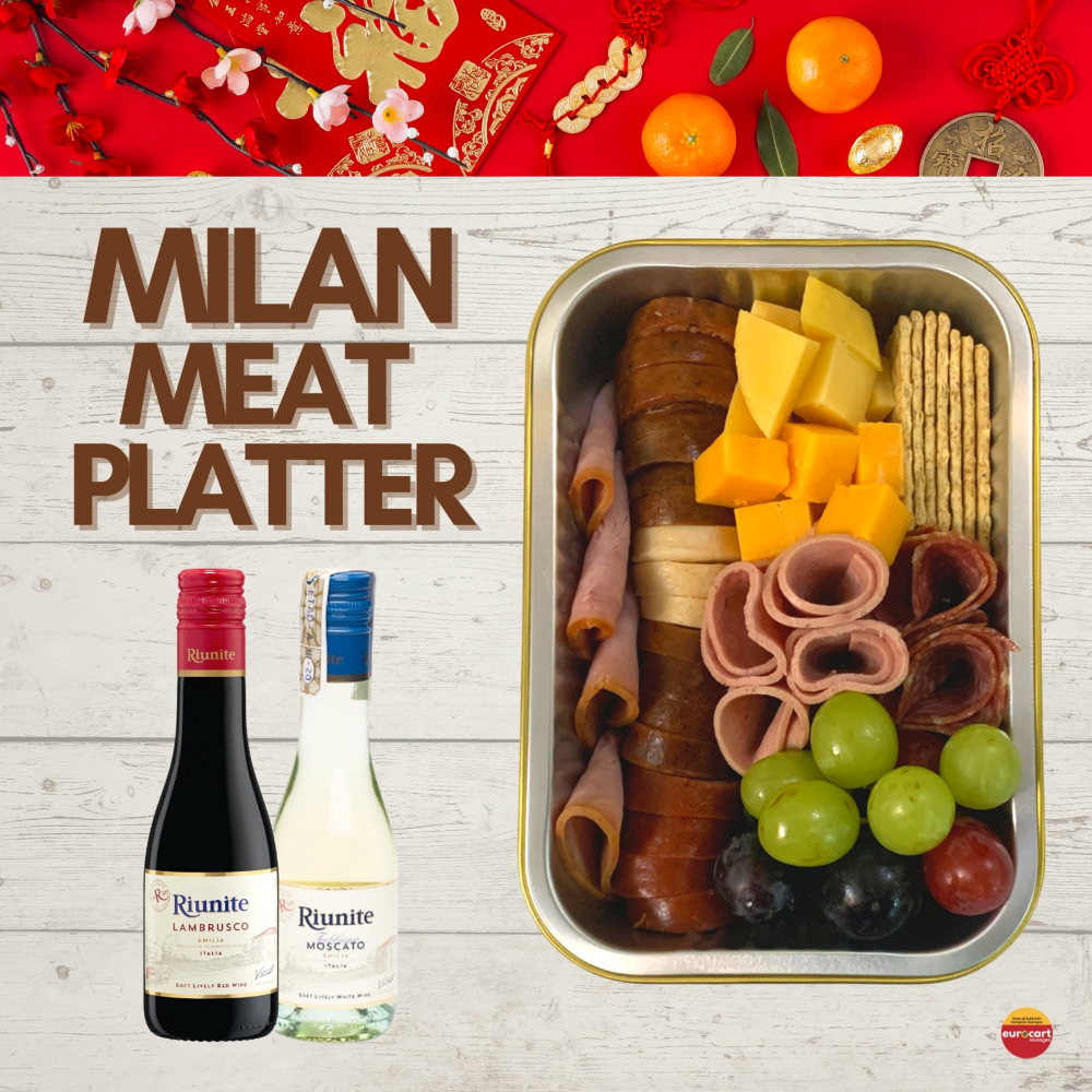 Eurocart MILAN Meat Platter + Wine – Eurocart Sausages & Deli