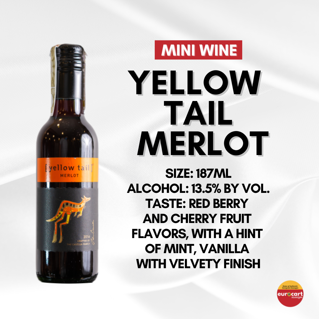 Yellow Tail Merlot (Mini) – Eurocart Sausages & Deli